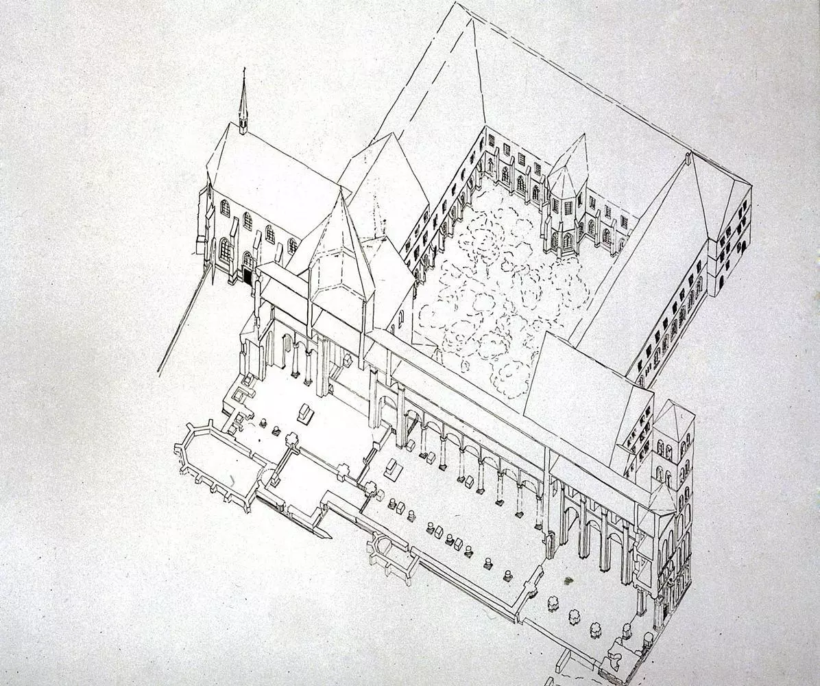 monastery plan